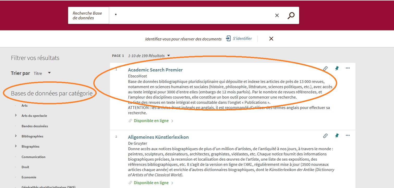 Ressources numériques